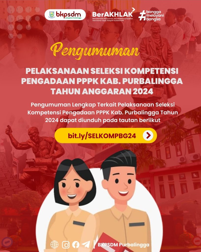 PENGUMUMAN SELEKSI KOMPETENSI SELEKSI PENGADAAN PEGAWAI PEMERINTAH DENGAN PERJANJIAN KERJA DI ...